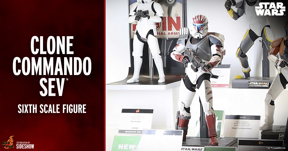 Clone Commando Sev™ Sixth Scale Figure by Hot Toys | Sideshow Collectibles